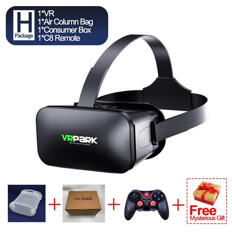 3D VR Headset Virtual Reality Smart Glasses Helmet... – Grandado