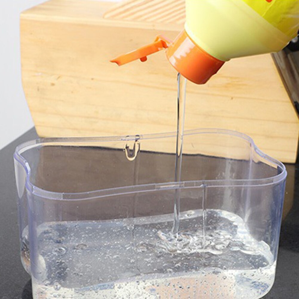 2 in 1 Scrubbing Liquid Detergent Dispenser Press-... – Vicedeal