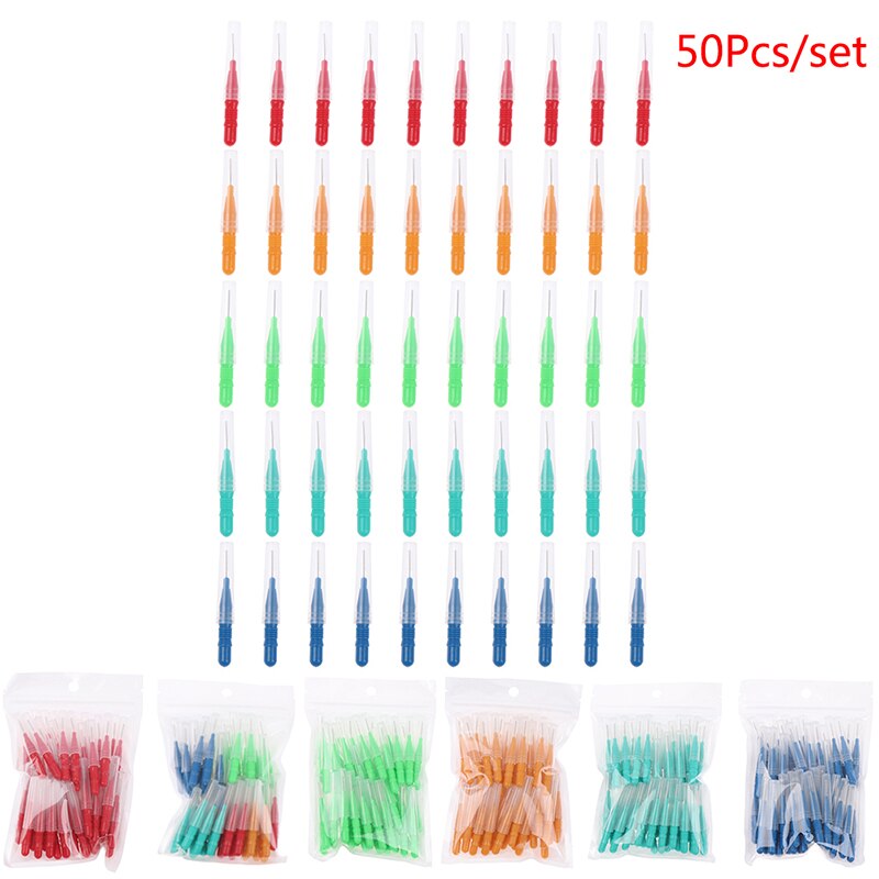 50Pcs Interdental Brush Toothpick Oral Hygiene Den... – LovingPrices