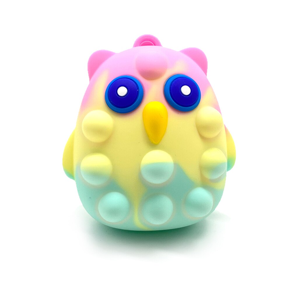 Pop Fidget Ball Owl Popper Toys 3D Anti-Pressure S... – Grandado