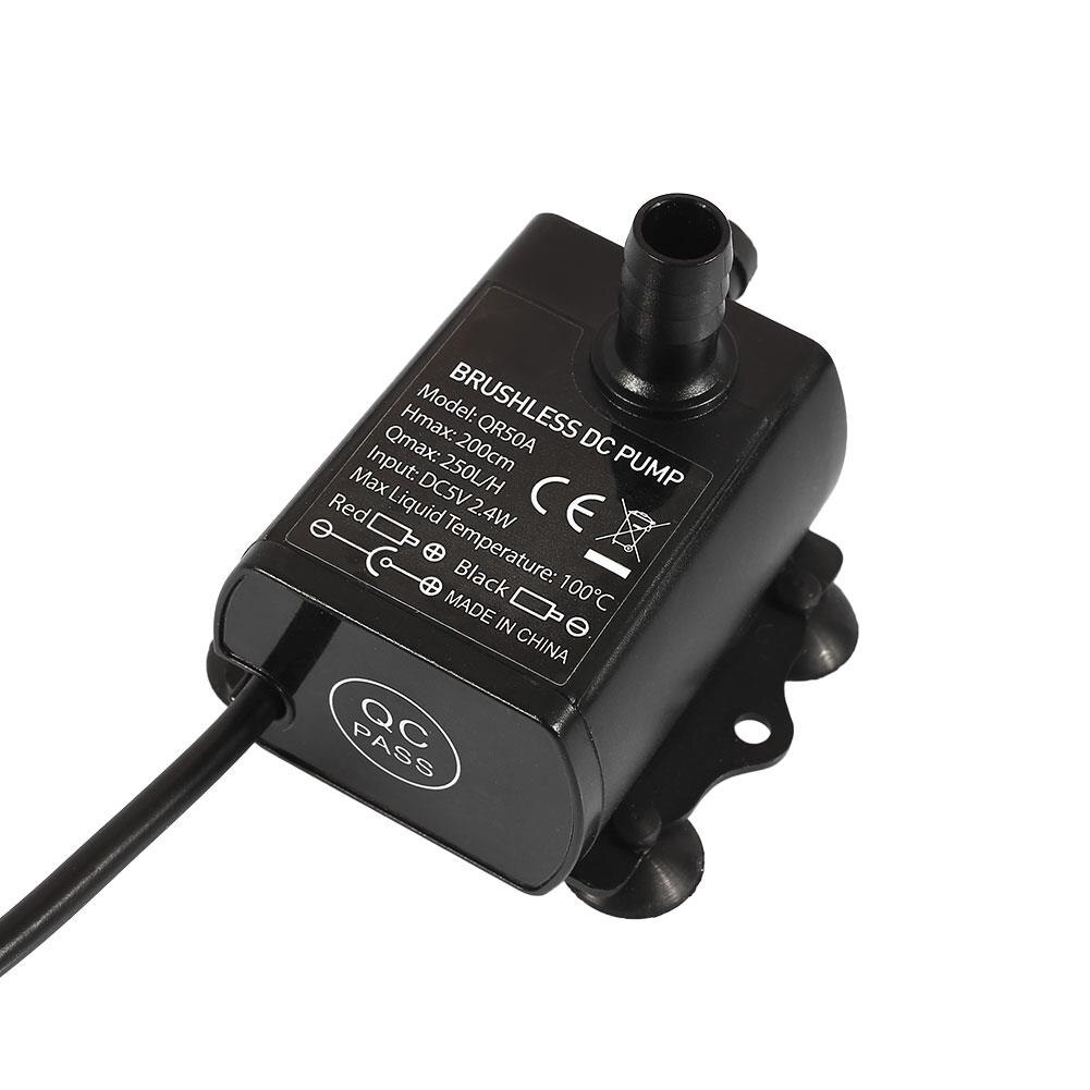 2.4W Veelzijdige Mini Waterpomp Kantoor Rotstuin E... – Grandado
