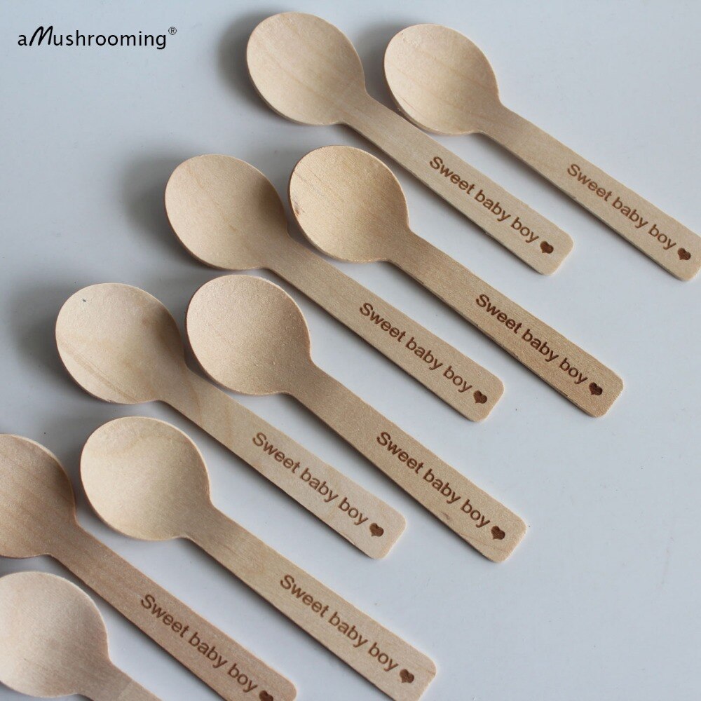 Cucharilla de madera personalizada para decoración... – Grandado