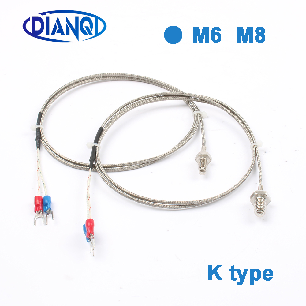 Thermocouple M6 M8 threaded inch thermal resistanc... – Grandado
