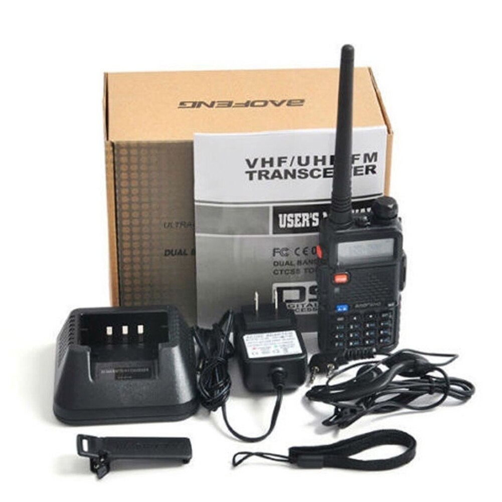 Baofeng/ Pofung UV-5R Two Way Radio Walkie Talkie ... – Grandado