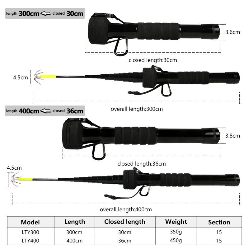 Squid Gaff Anchor Hook Six Hooks Stainless Steel S... – Grandado