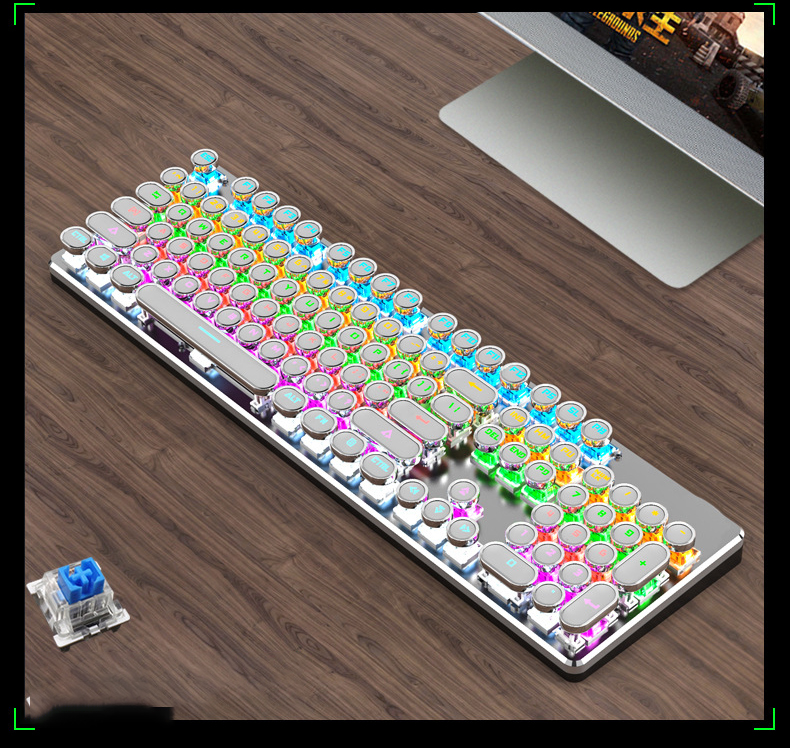 Computer Game K820 Retro Punk Galvaniseren Knop Li... – Grandado