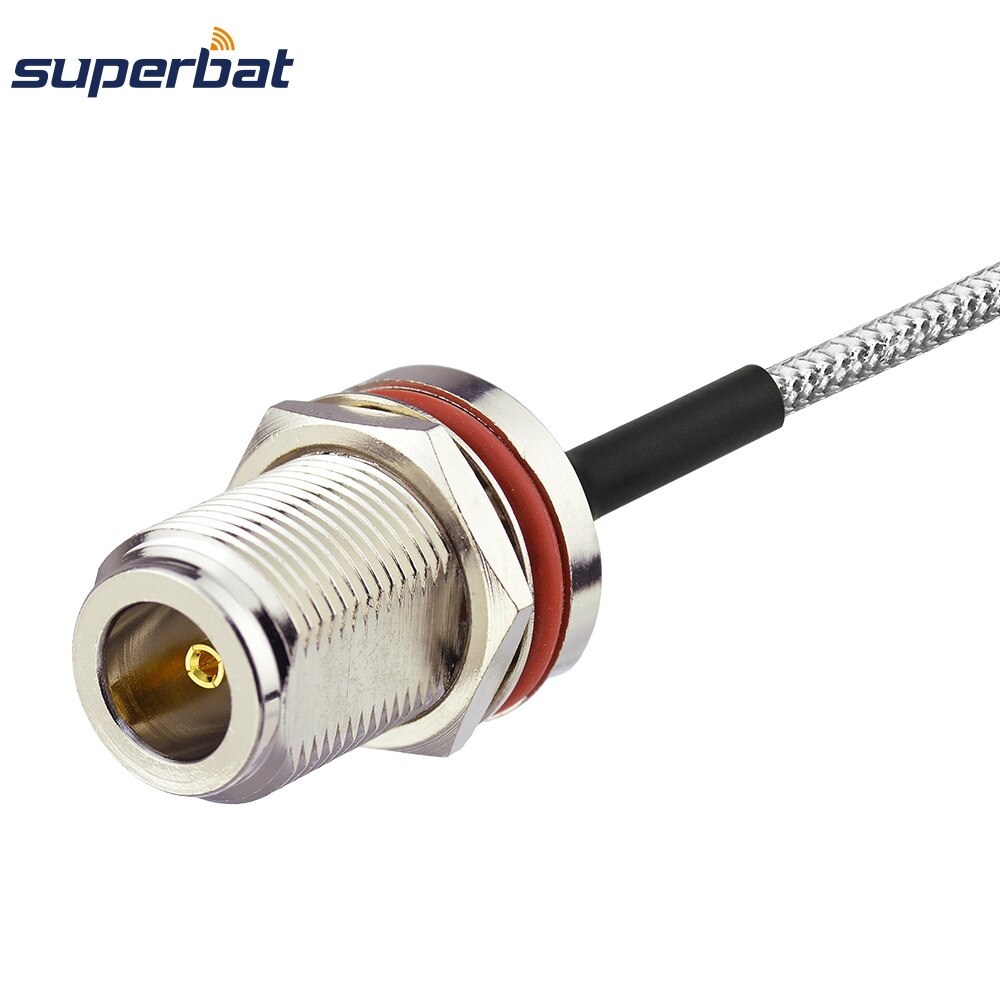 Superbat N Jack Bulkhead O-ring to SMA Male RF Con... – Grandado
