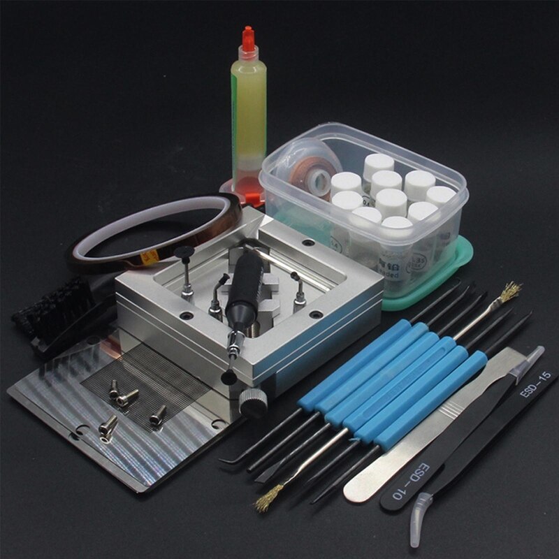 BGA Reballing Stencils Rework Station for PCB Chip... – Grandado
