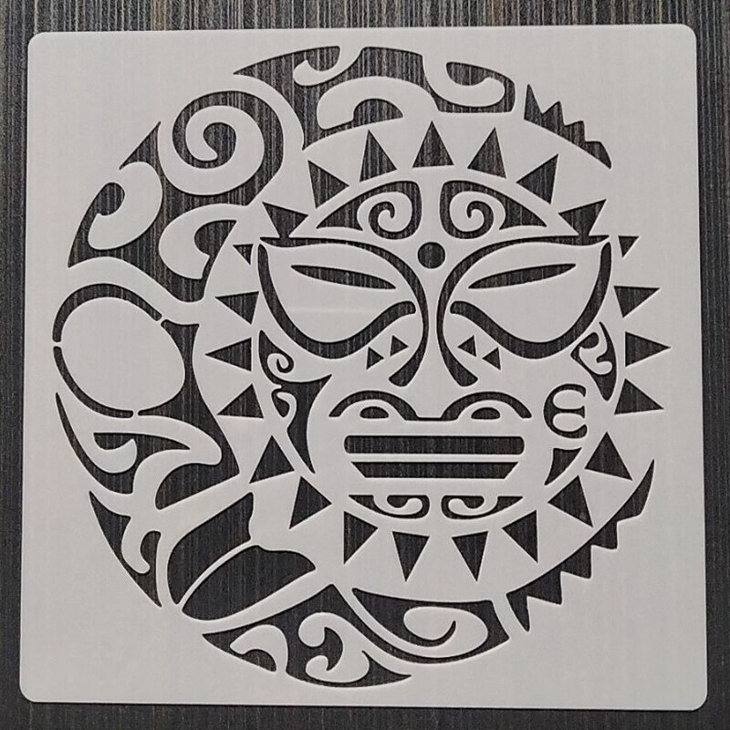 1Pcs 15*15Cm Sun Dnd Moon DIY Layering Stencils Wa... – Vicedeal