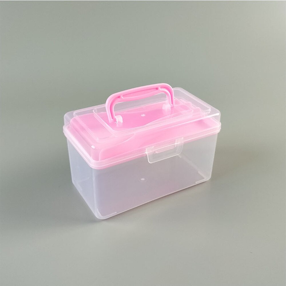 Double Deck Reels Sorting Storage Box Transparent ... – Grandado