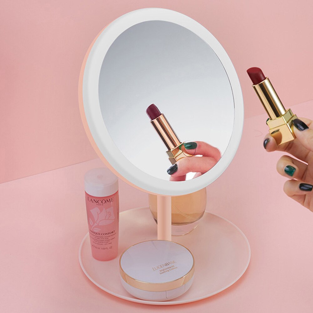 Led Light Makeup Mirror Storage LED Face Mirror Ad... – Grandado