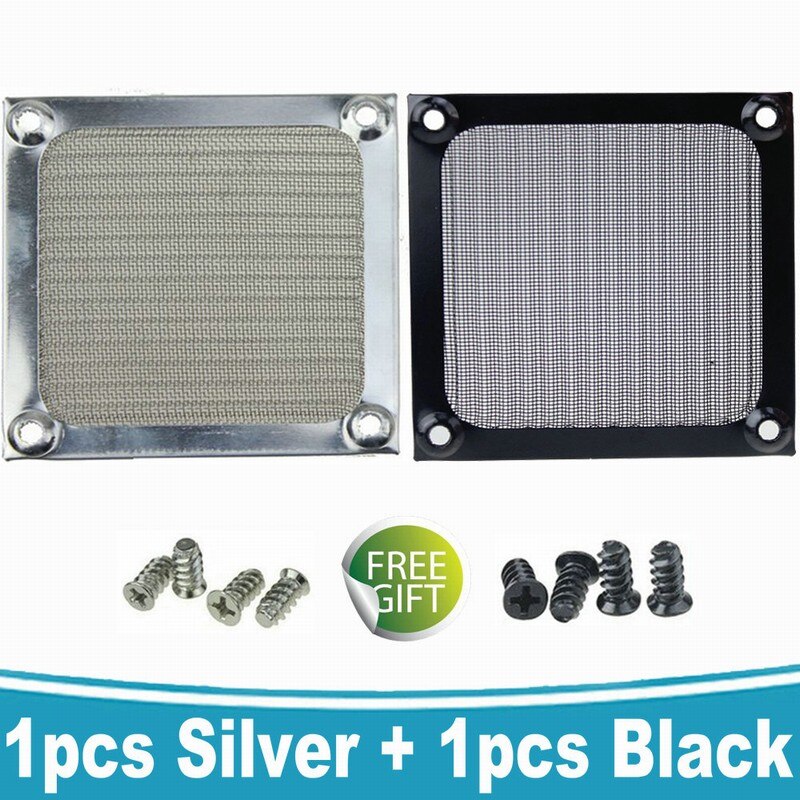 2Pieces 80mm 8CM Aluminum Dustproof Fan Filter Met... – Grandado