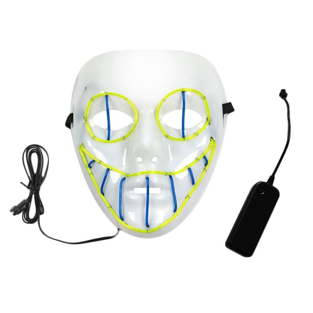 EL Luminous Mask Cold Light Cosplay EL LED Wire Cl... – Grandado