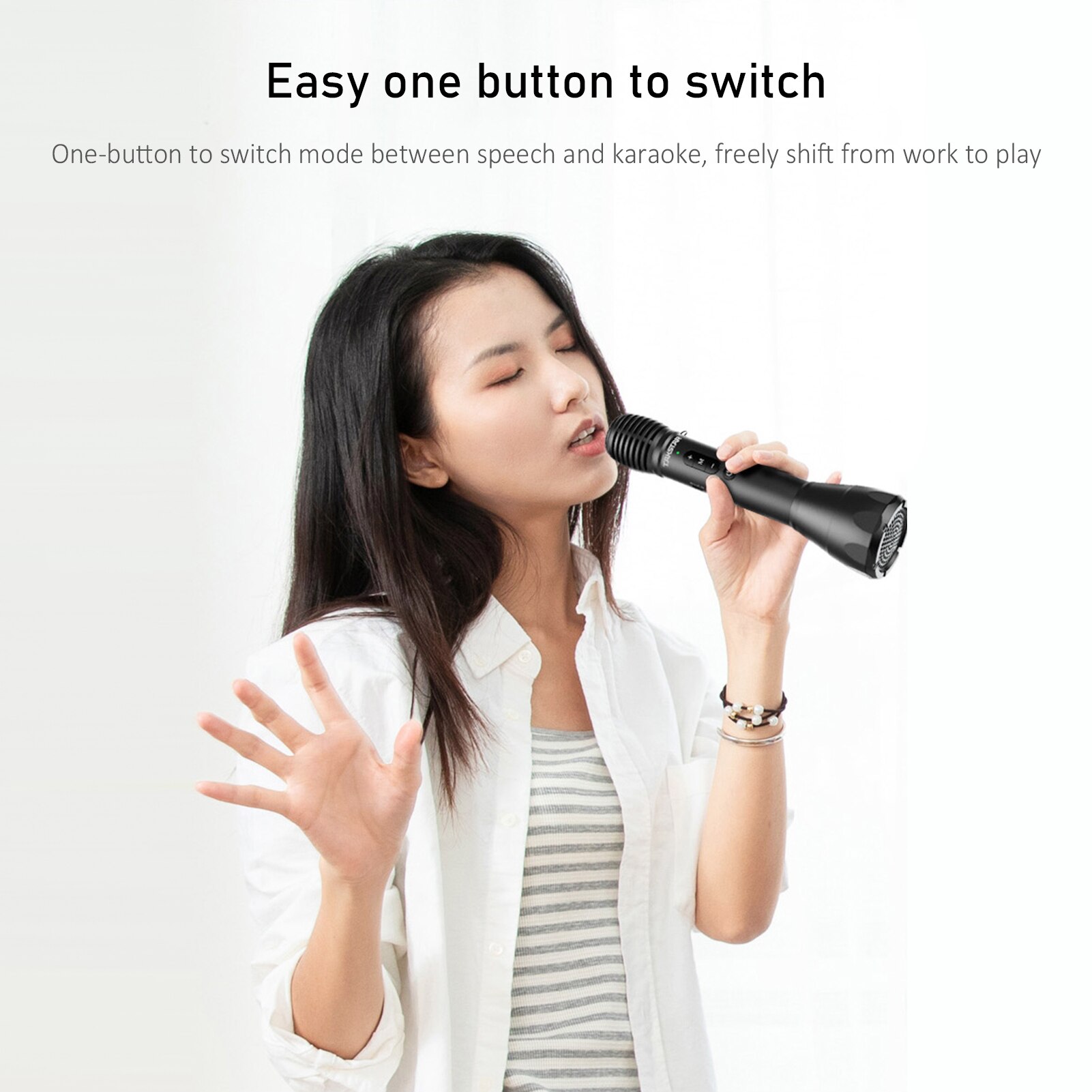 TAKSTAR DA10 Speech Microphone Wireless BT Mic Ult... – Vicedeal