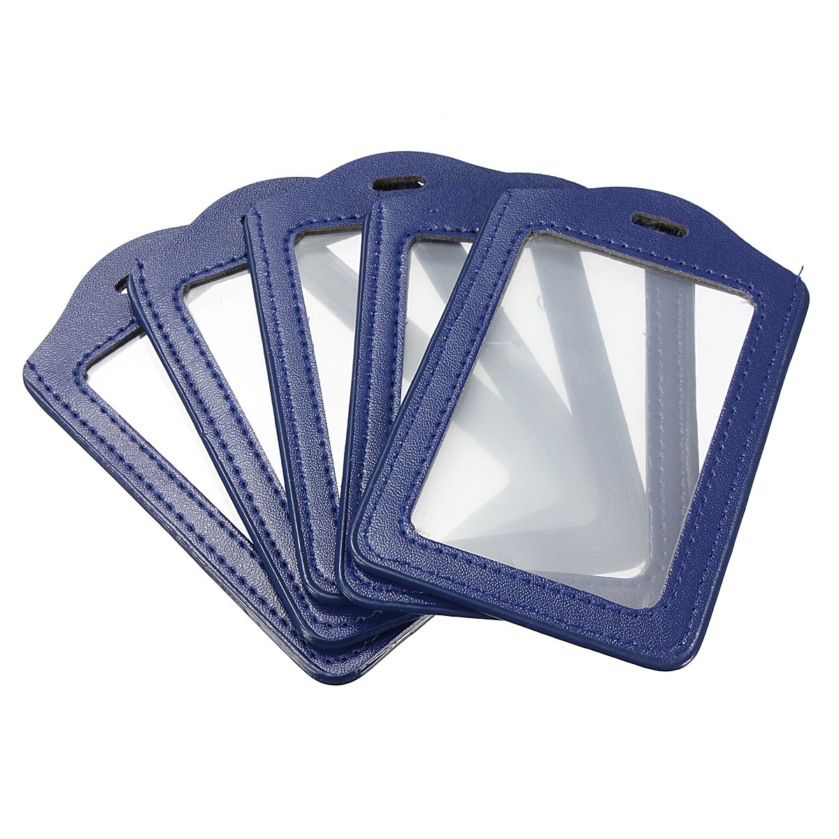 5X Blue PU Badges Holder ID Card Case Credit Card ... – Grandado