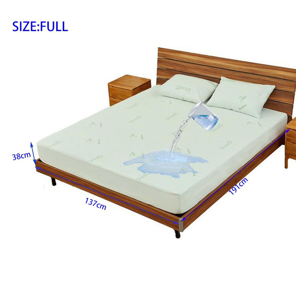 Bamboo Fiber Mattress Protector Air Layer Waterpro... – Vicedeal