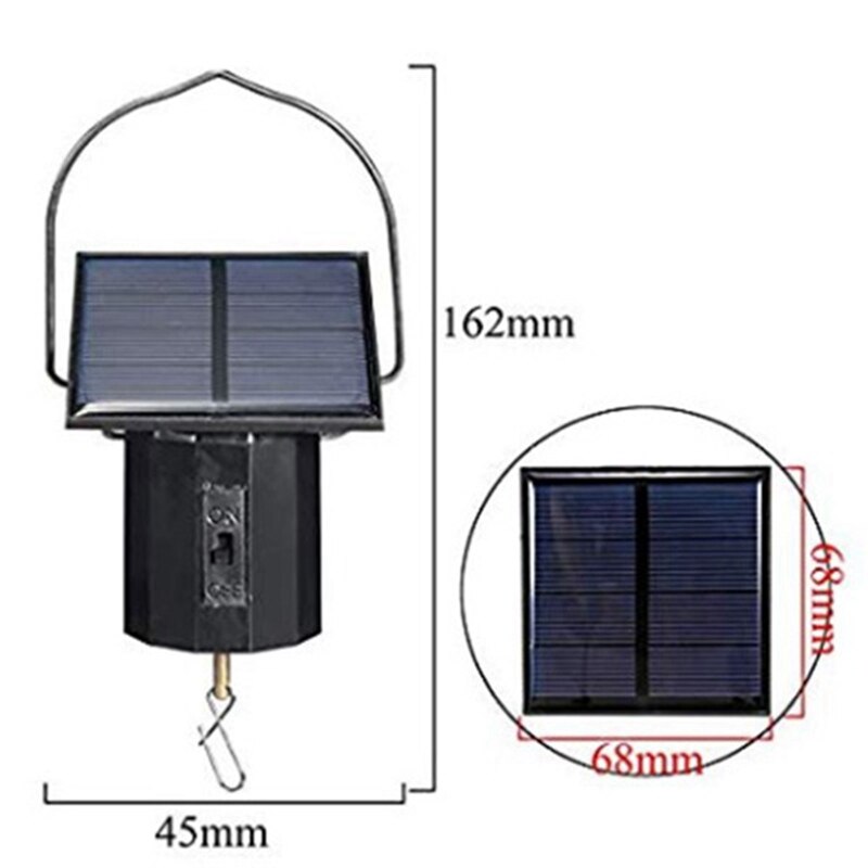 Solar Hanging Display Motor Rotating Small Motor S... – Grandado