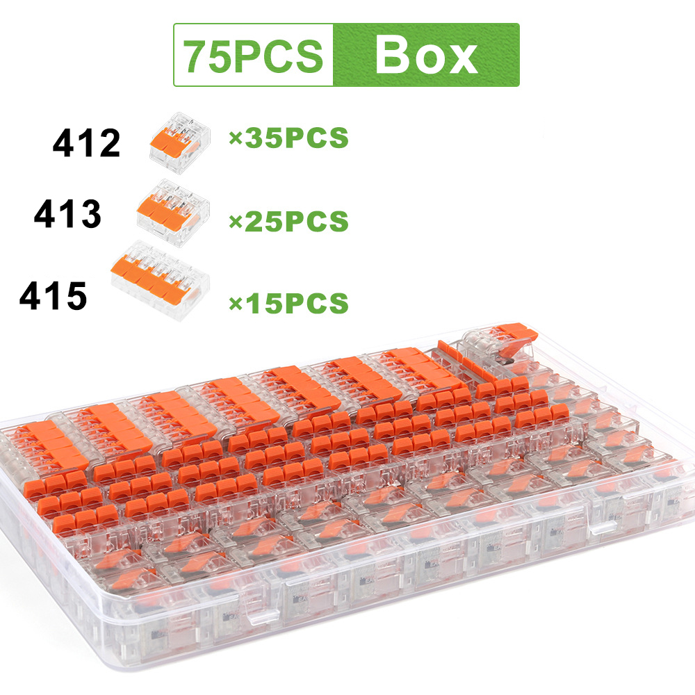 Lever Nuts Splicing Wire Connector Kit Fast Wiring... – Grandado