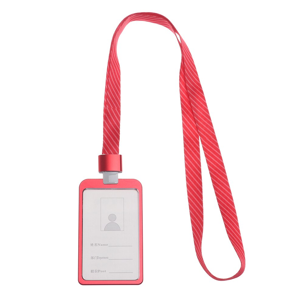 1Pc Metalen Id Badge Kaarthouder Business Security... – Vicedeal