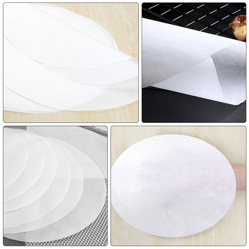 50Pcs Oil-Absorbing Paper Round Barbecue Paper Bar... – Grandado