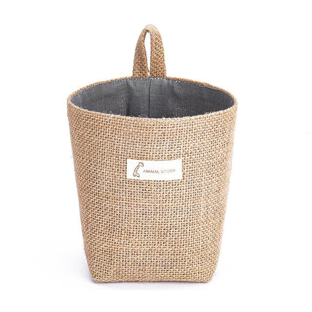 1Pcs Home Decor Stripe Hanging Pocket Small Sack S... – Vicedeal