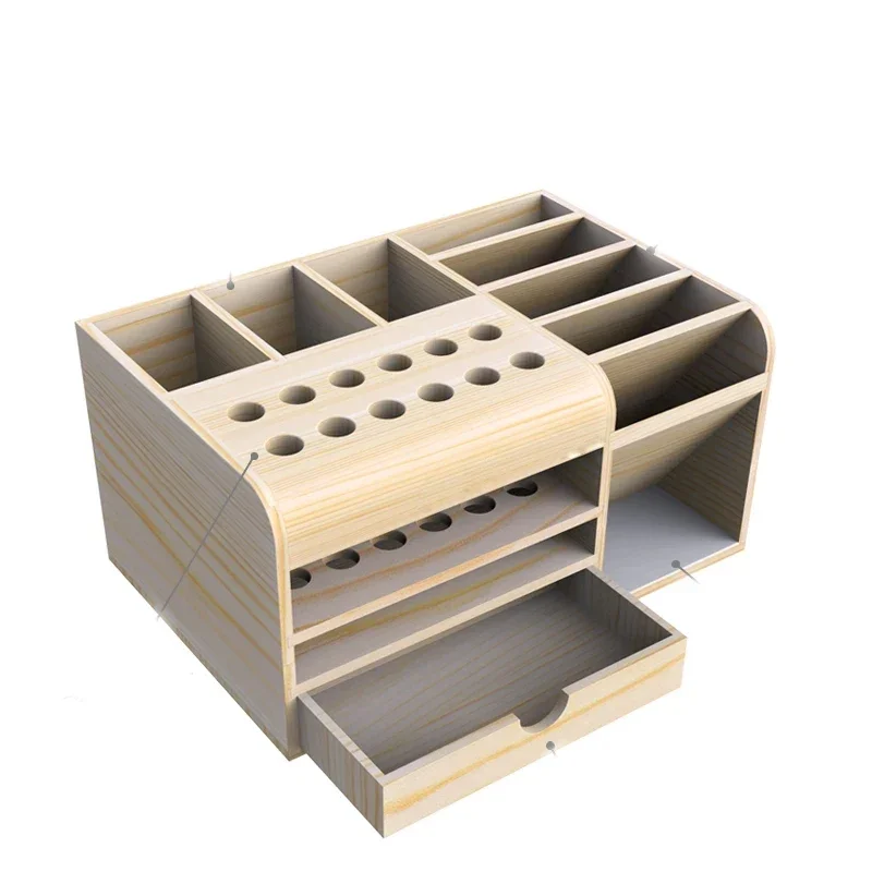 Caius Wooden Multifunctional Storage Box Screwdriv... – Grandado