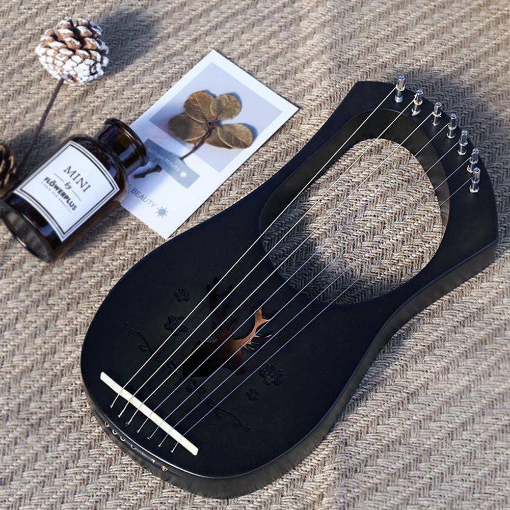 7 Strings Harp Lyre Strings Instrument Reindeer Pa... – Vicedeal