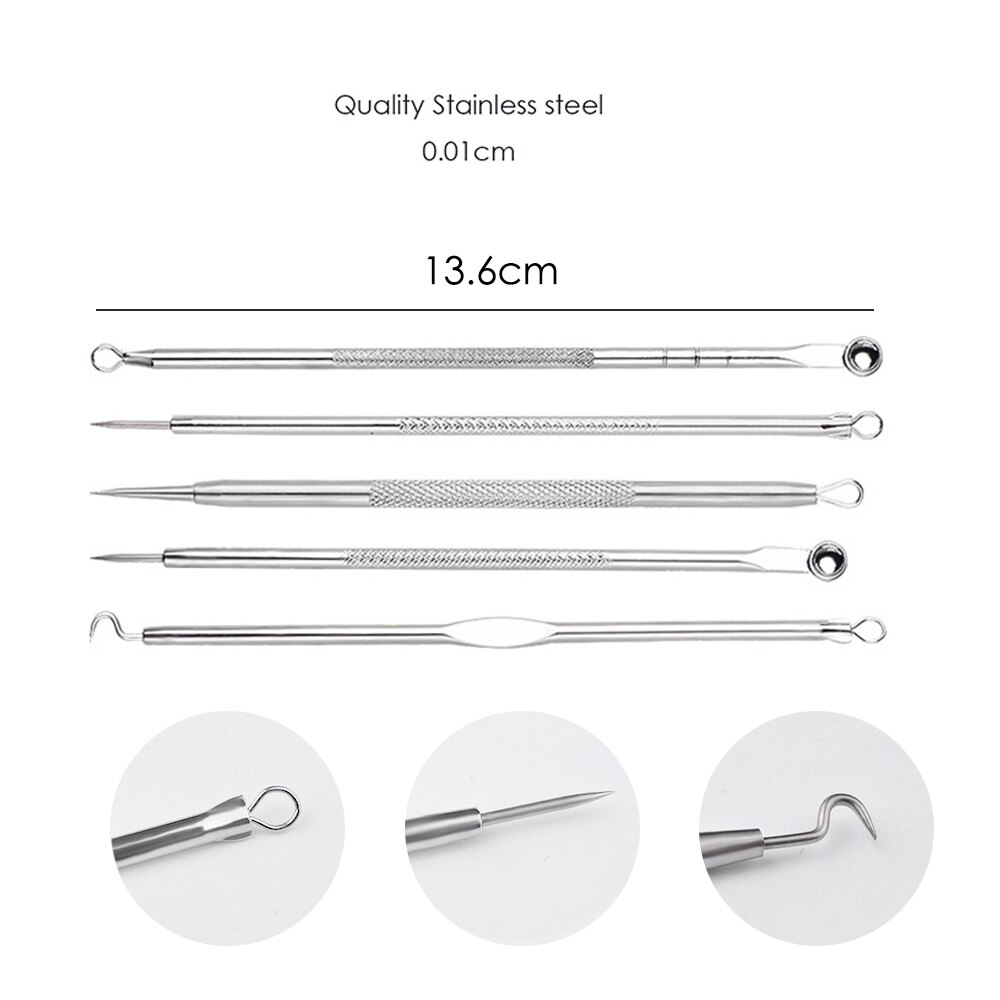 5 stuks/set acne mee-eter verwijderaar zwarte vlek... – Grandado