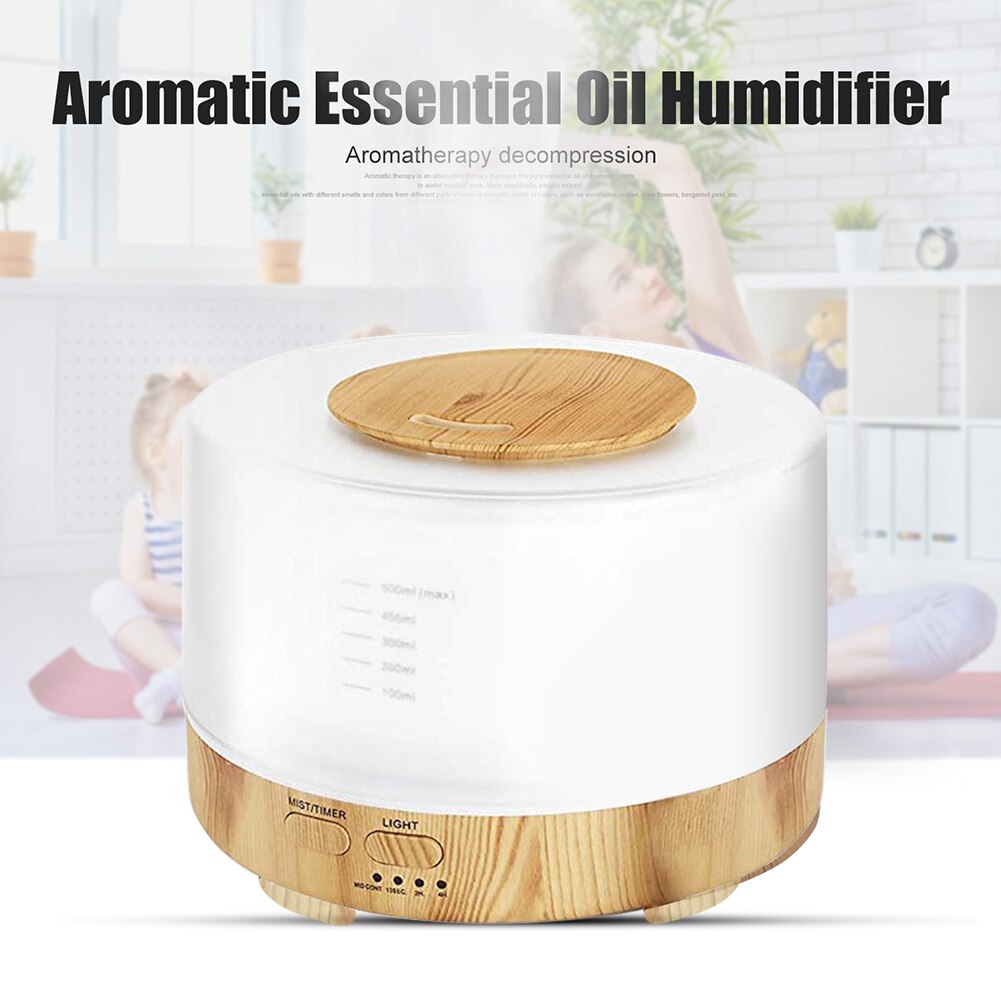 500ML Ultrasonic Air Humidifier Remote Control USB... – Vicedeal
