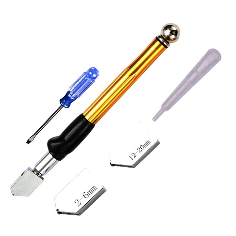 Handheld Glass Tile Cutter with Blades Screwdriver... – Vicedeal