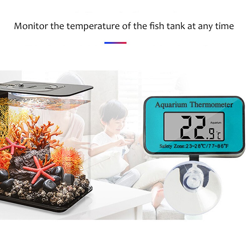 Waterproof Digital LCD Fish Tank Thermometer Under... – Vicedeal