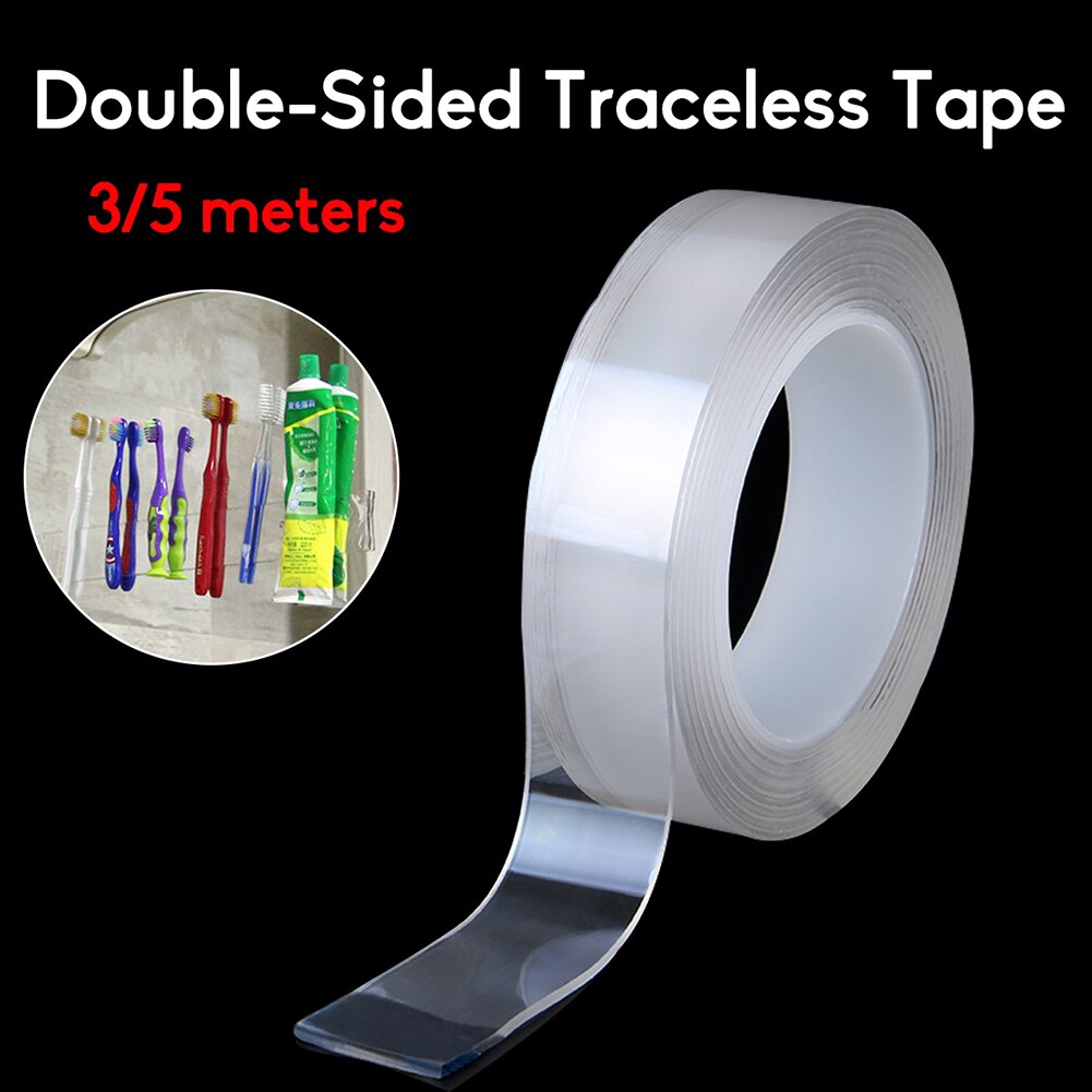 Super Sticky Washable High Strength tape Transpare... – Vicedeal