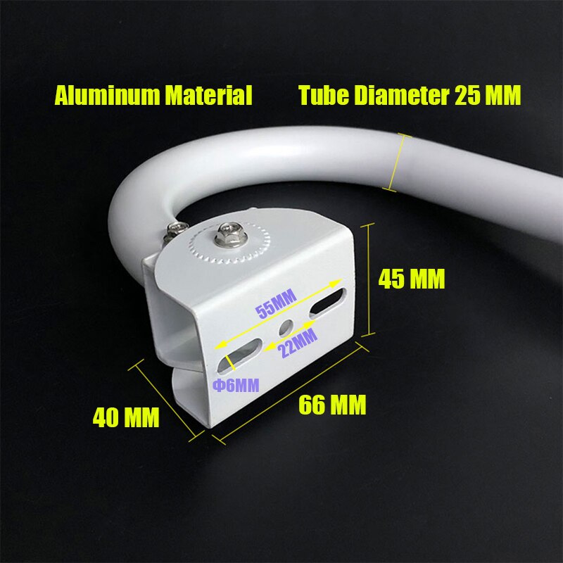 J Type 30cm Length Adjustable Aluminum Alloy Indoo... – Grandado