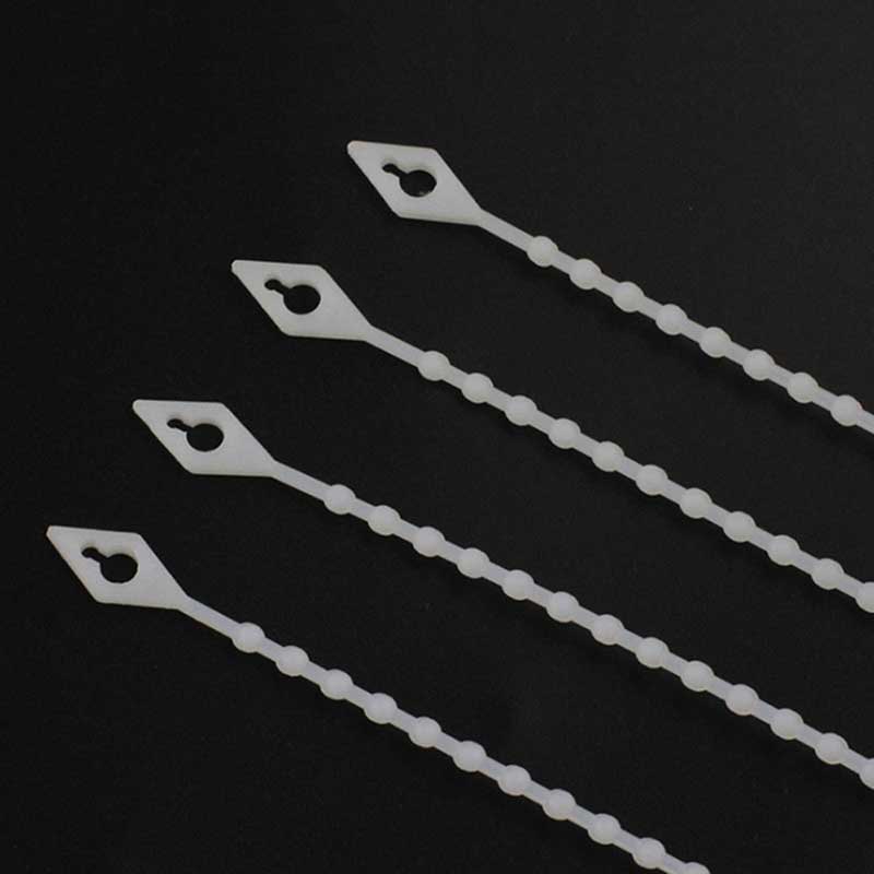 100pcs Adjustable Nylon Bead Ties Clip Cable Strap... – Grandado
