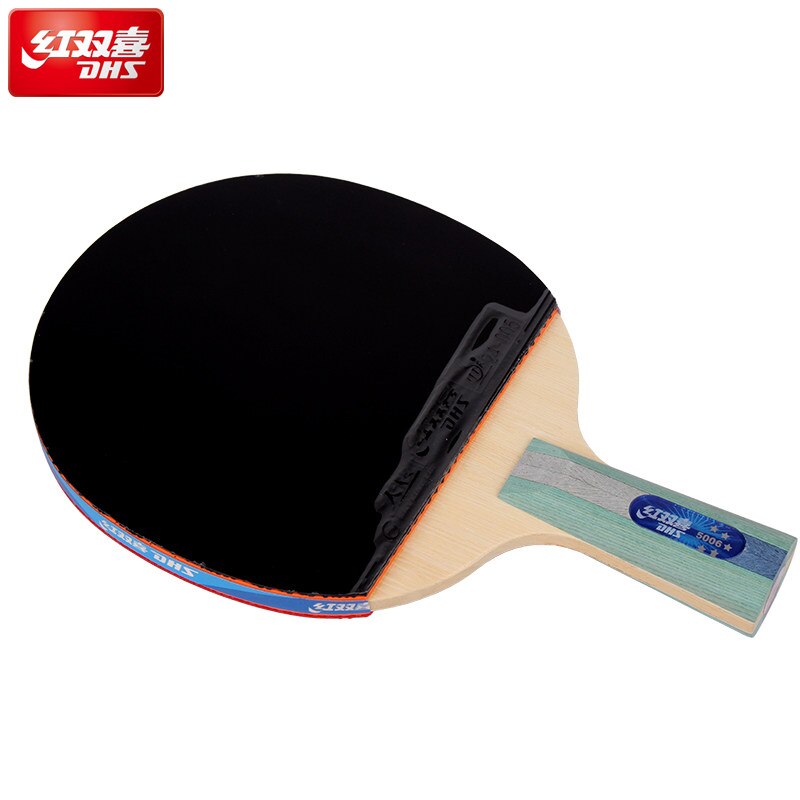 DHS table tennis racket 5-star 5002 5006 with rubb... – Grandado