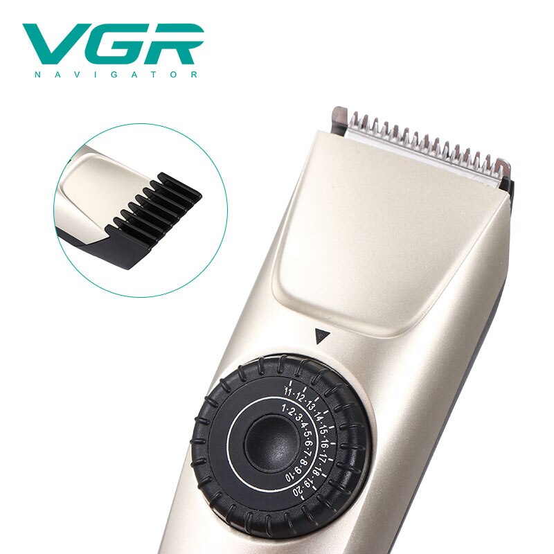 VGR self hair trimmer USB rechargeable hair clippe... – Grandado