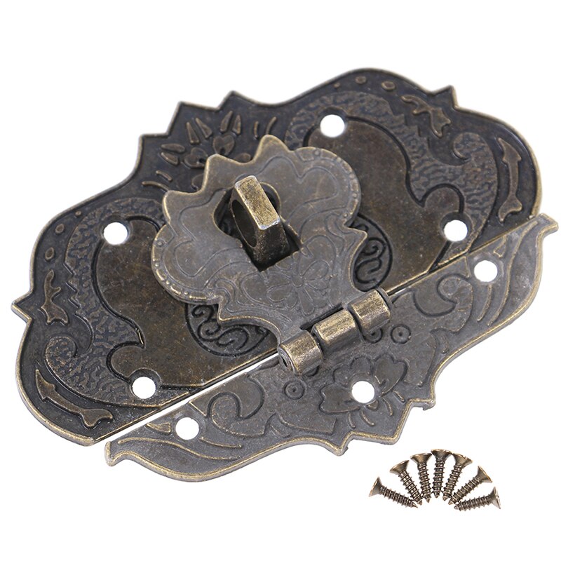 1 Set Retro Jewelry Box Hasp Lock Latch Wooden Cas... – Grandado