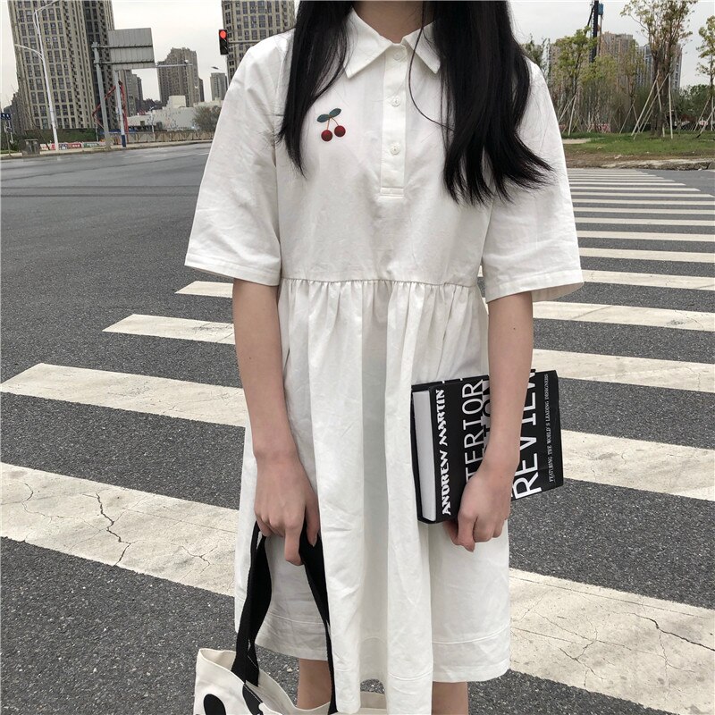 Japanse Zoete Lolita Jurk Vrouwen Zomer Preppy Sti... – Grandado