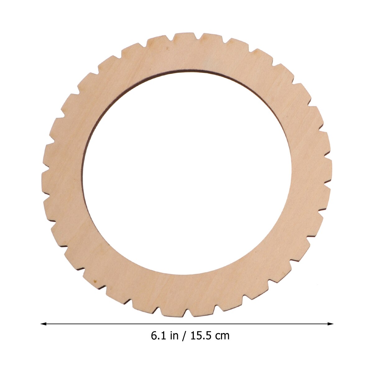 Beech Wood Round Loom Wood Stick Wood Comb Hand-wo... – Vicedeal