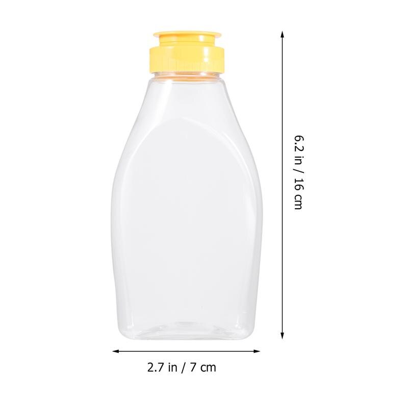 4pcs Transparent Plastic Honey Bottle Food Packagi... – Vicedeal