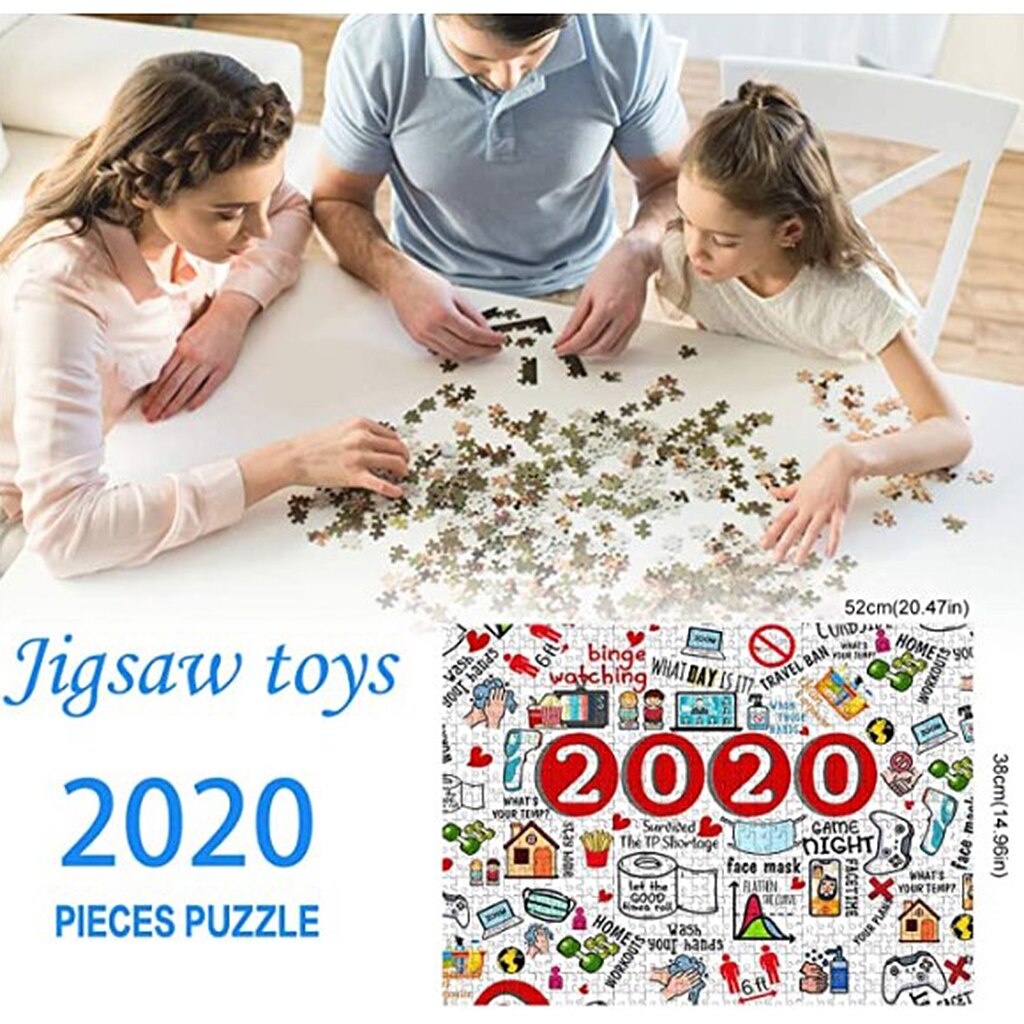 Year Puzzle 1000 Pieces Jigsaw Puzzle Adult Puzzle... – Vicedeal