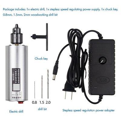 Mini handboormachine 0.3-4mm elektrische boorgrave... – Grandado