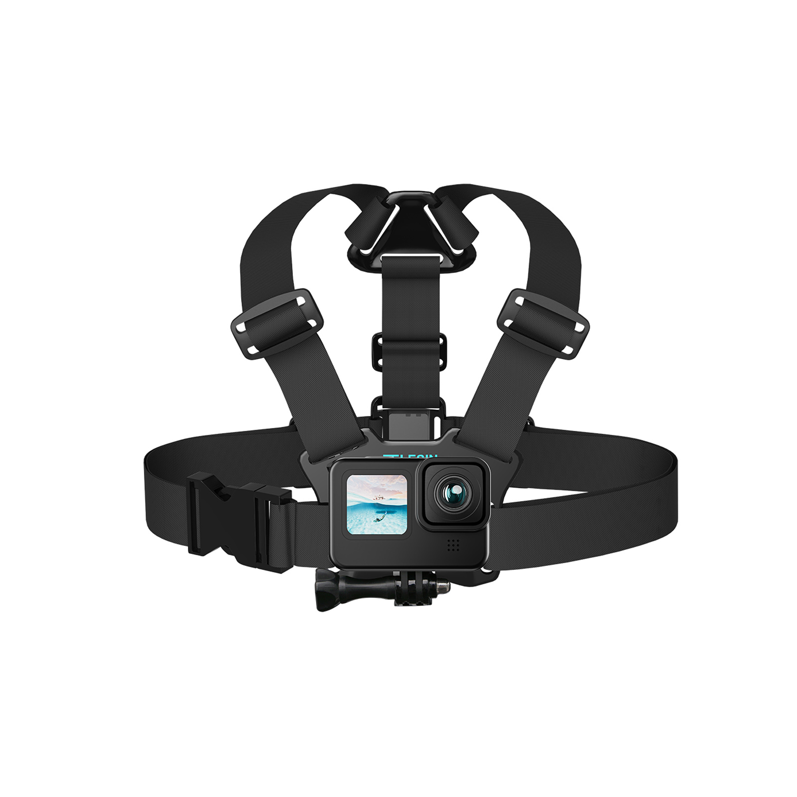 TELESIN Chest Belt Head Strap Mount Action camera ... – Grandado