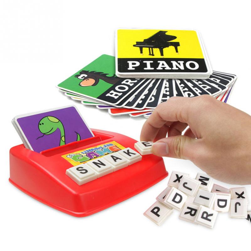 Kids English Alphabet Game Machine Card Image Pres... – Grandado