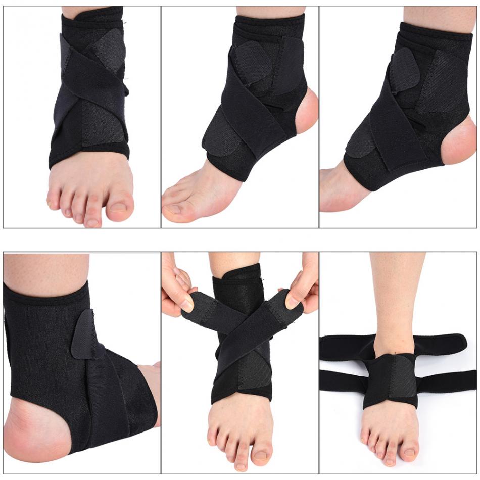 Adjustable Anti Sprain Foot Ankle Support Brace Be... – Grandado