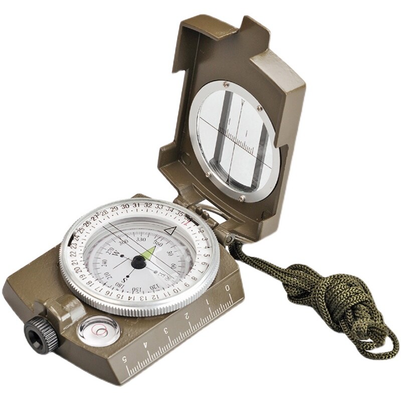 Zinc Alloy Outdoor Compass Camouflage Metal Compas... – Grandado