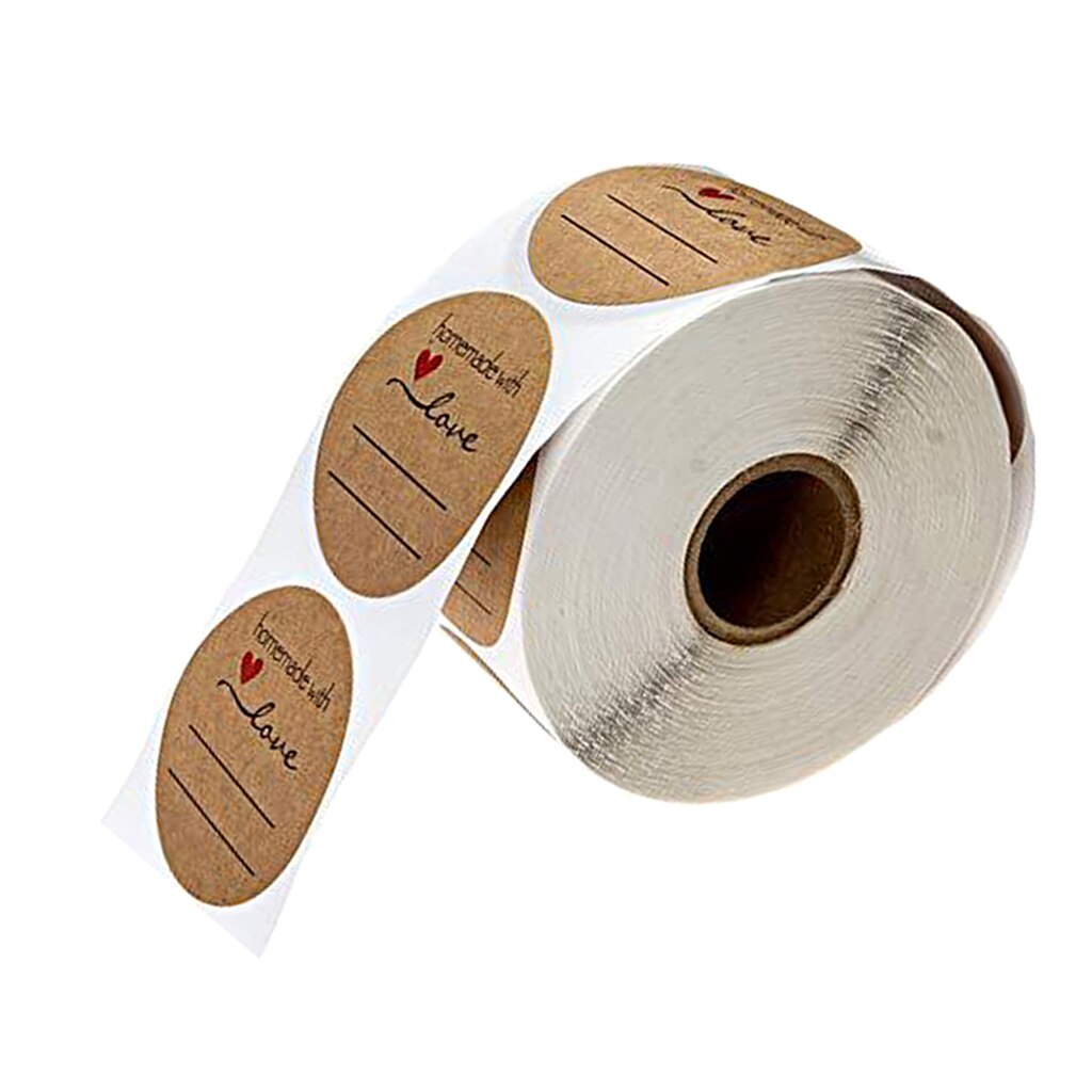 500 Craft Paper Sticker Sealing Decor Homemade wit... – Grandado