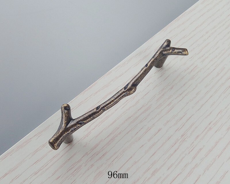 Antique Bronze Furniture Handles Tree Branches Art Sliding Door Drawer ...