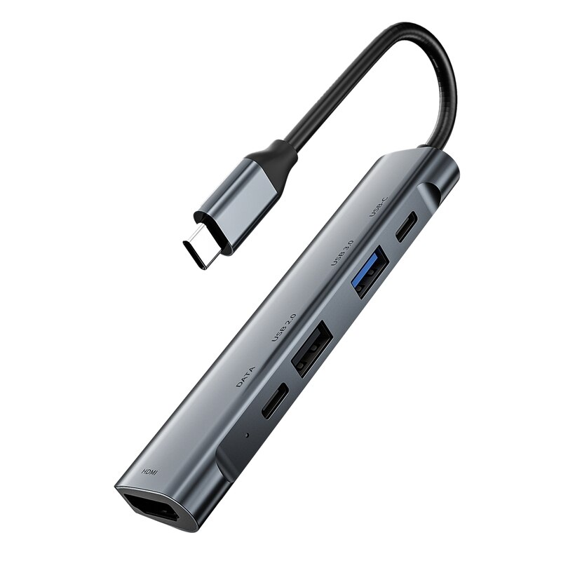 Opq -5 in 1 usb c hub usb hub typ c usb splitter t... – Vicedeal