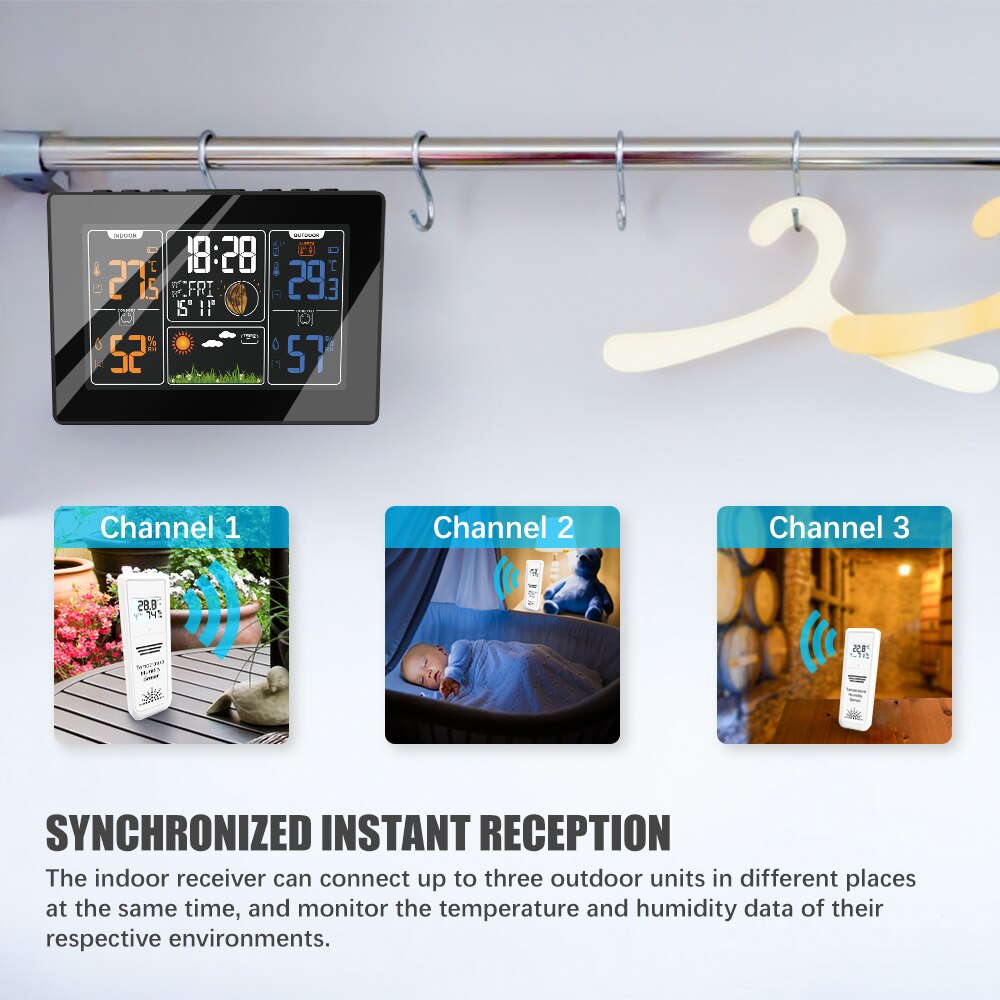 Wireless digital automatic radio control Weather F... – Grandado